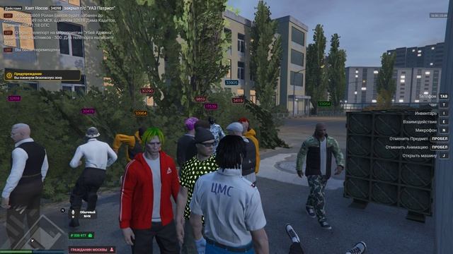 RMRP - Криминальная Московия GTA 5.avi