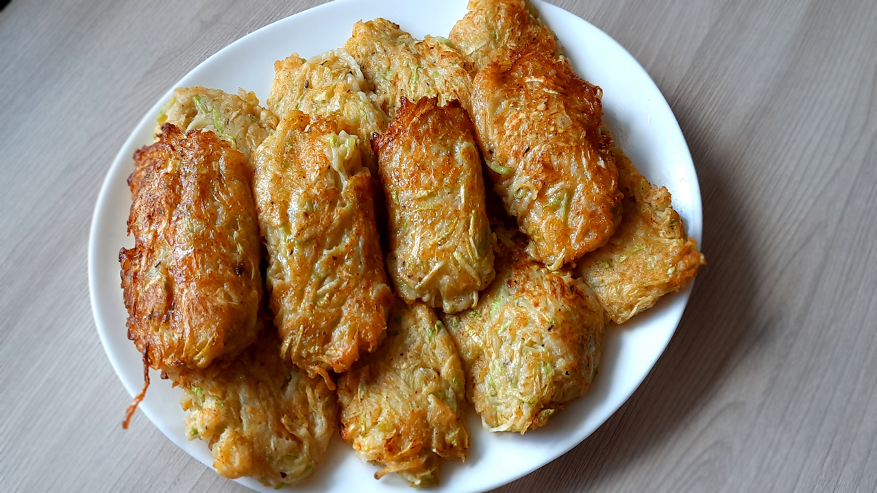 Драники из кабачка