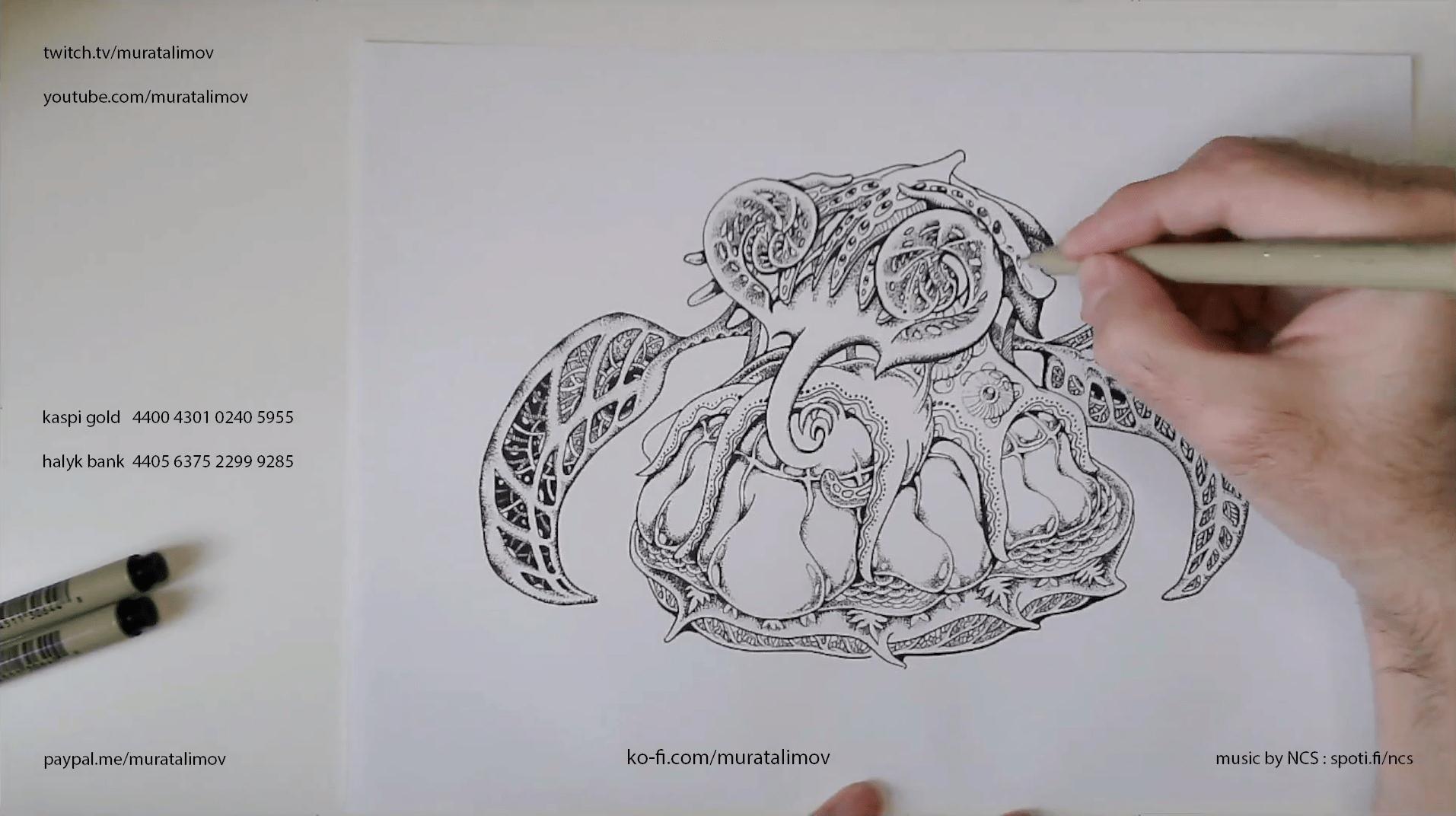 #147 Клип, арт стрим. Сова | Мурат Алимов