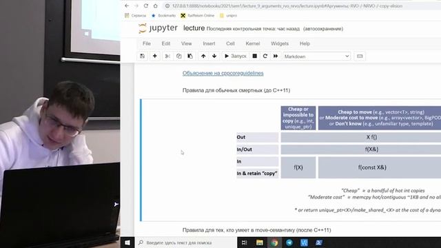 Лекция 10. Аргументы. RVO. NRVO. Copy elision