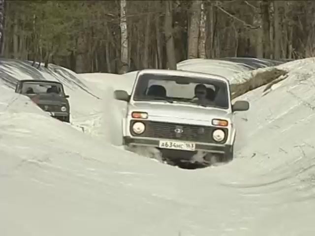 Зимний тест-драйв Нива LADA 4x4 M (NIVA ВАЗ-21214)