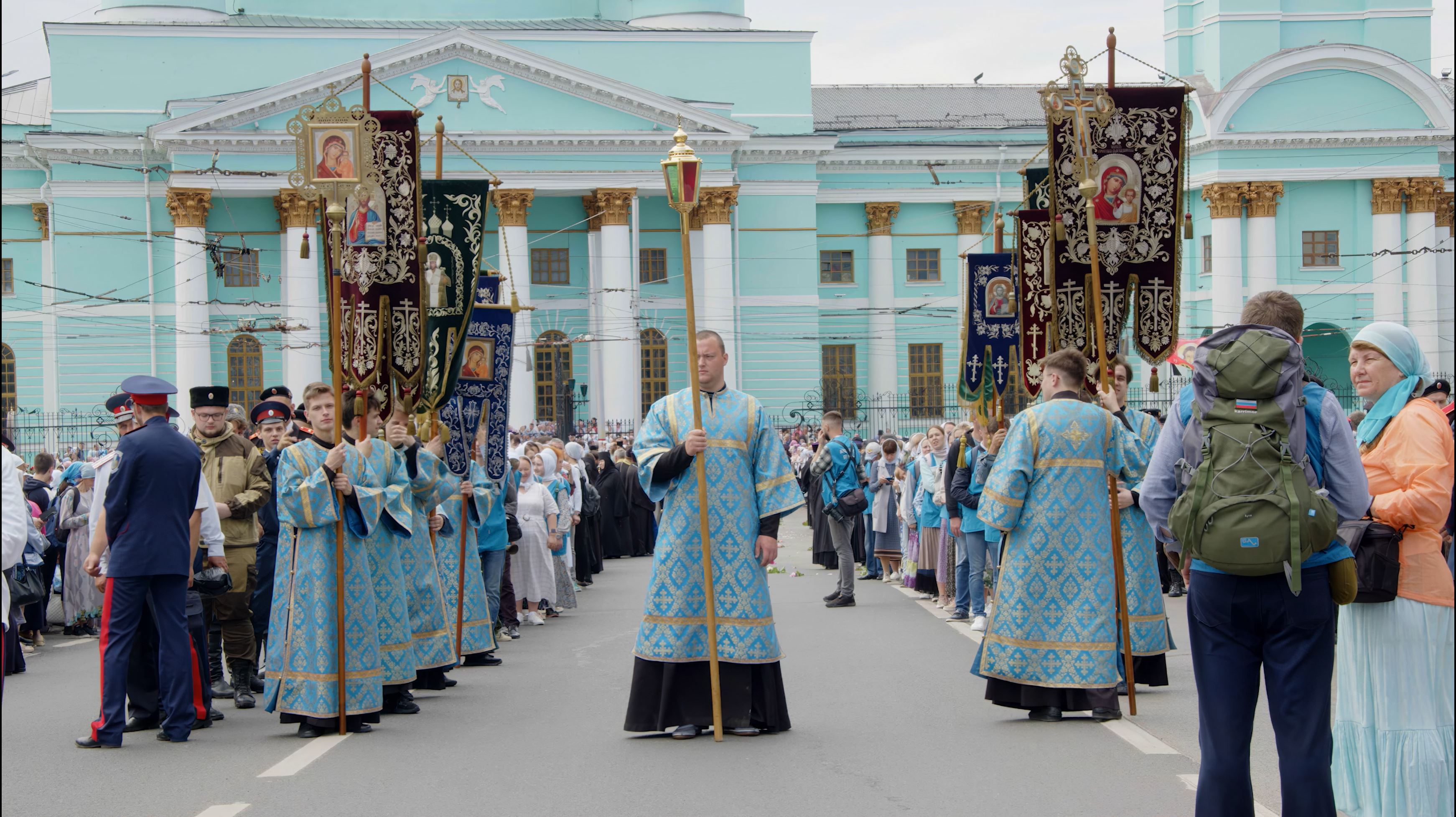 Курская Коренская ярмарка 2022. Крестный ход. Знаменский собор