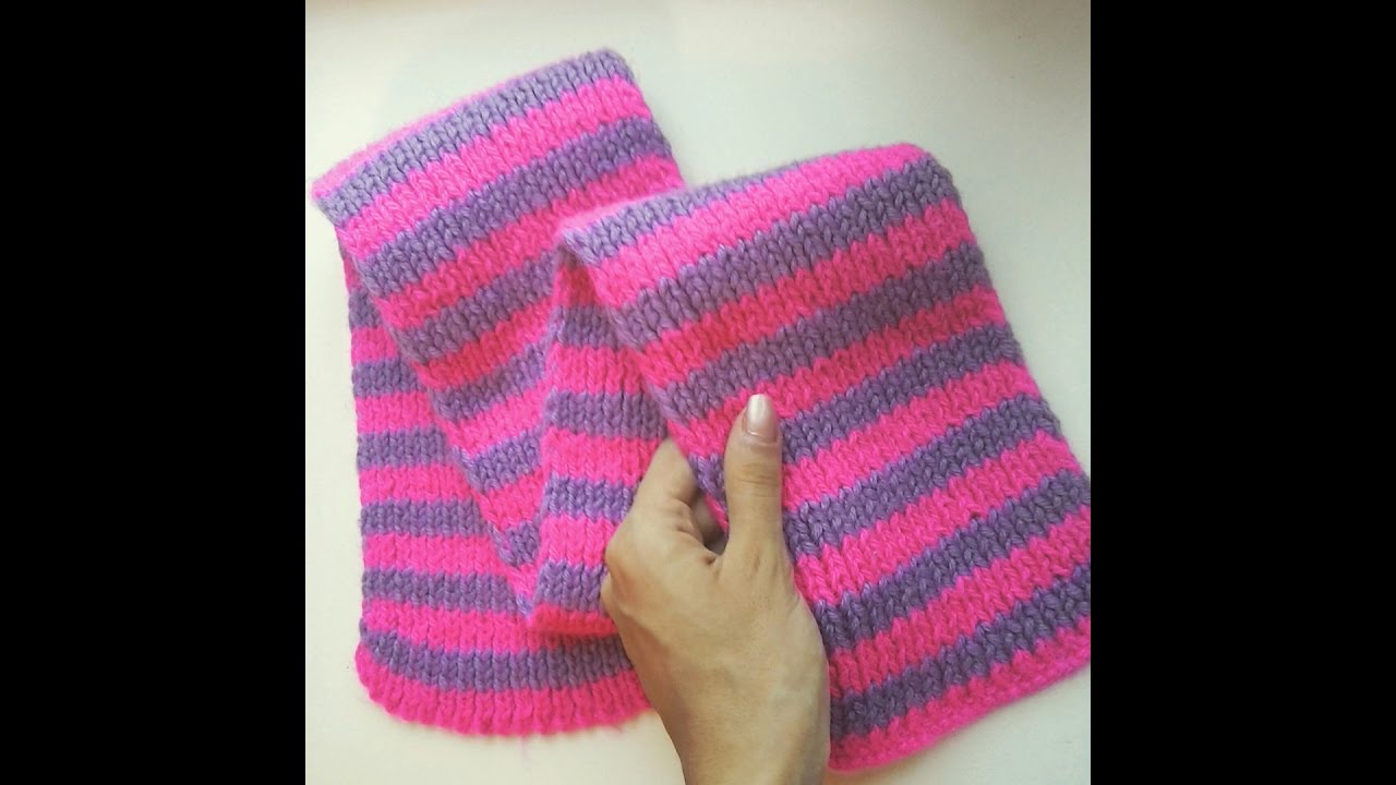 ШАРФ СПИЦАМИ