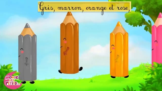 La chanson des couleurs