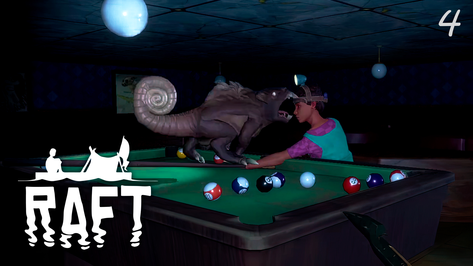 Raft: Последняя глава #4 – Крысиный бильярд. Васагатан