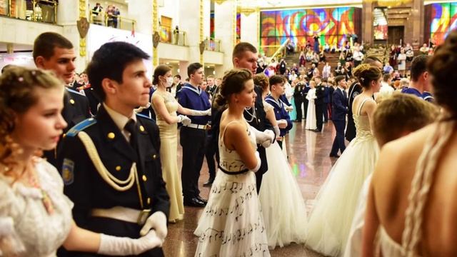 Кадетский бал на Поклонной горе. Апрель 2021год