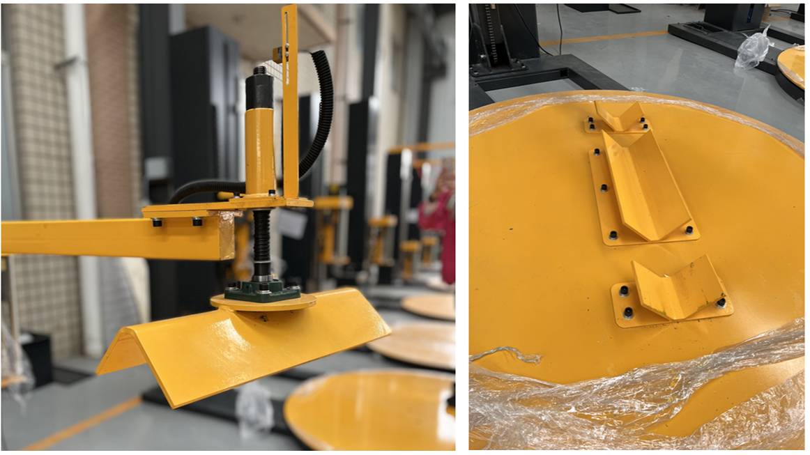 Полу-автоматический паллетообмотчик T1650FD со сменным верхним прижимом (дверной)