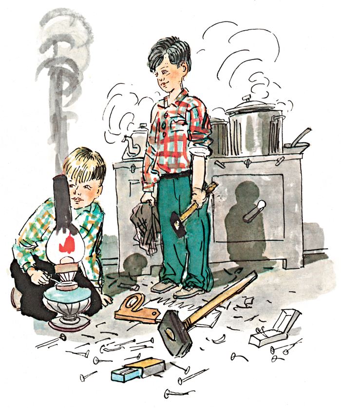 02 Н.Носов. Весёлая семейка. Неожиданное препятствие