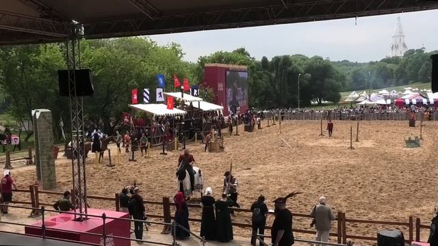 20190615 Турнир Святого Георгия 2019. Skill at arms (конные упражнения на снарядах)