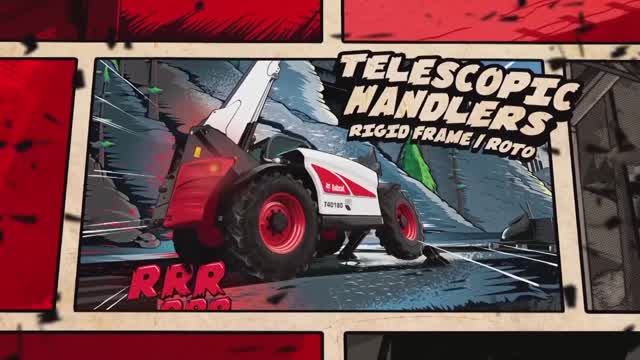 Телескопические погрузчики с поворотной башней Bobcat.mp4