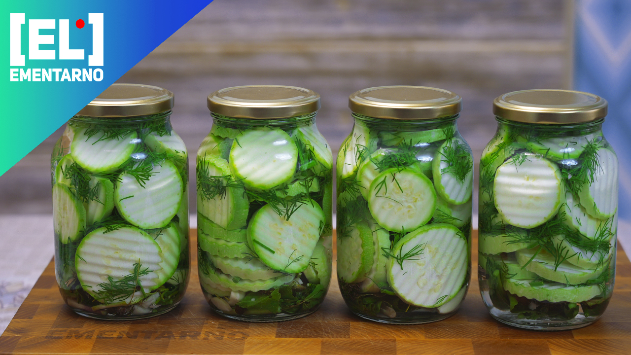 Вкусные маринованные хрустящие кабачки на зиму Проверенный рецепт Быстро и Вкусно