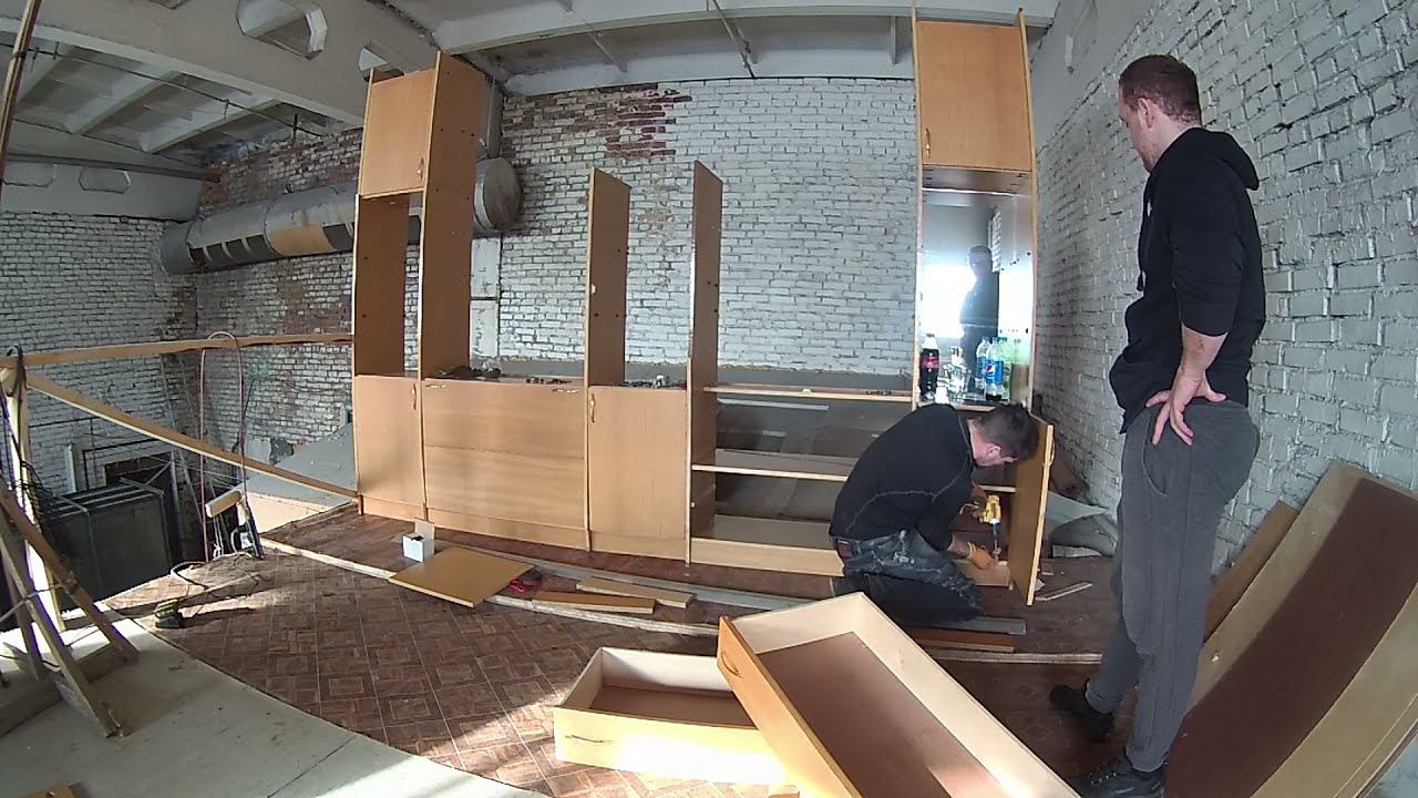 Берлога Project часть 6. Переделка старой мебели своими руками.