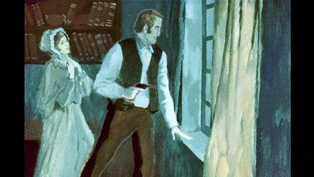 #Shorts Трейлер "Пляшущие человечки". Анимация диафильма 1972