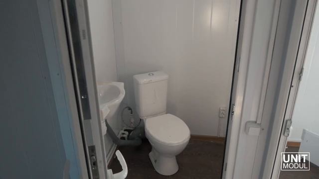 Модульный офис из сэндвич-панелей от компании ЮнитМодуль