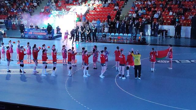 Зборная России.Матч по женскому гандболу.Астрахань2024