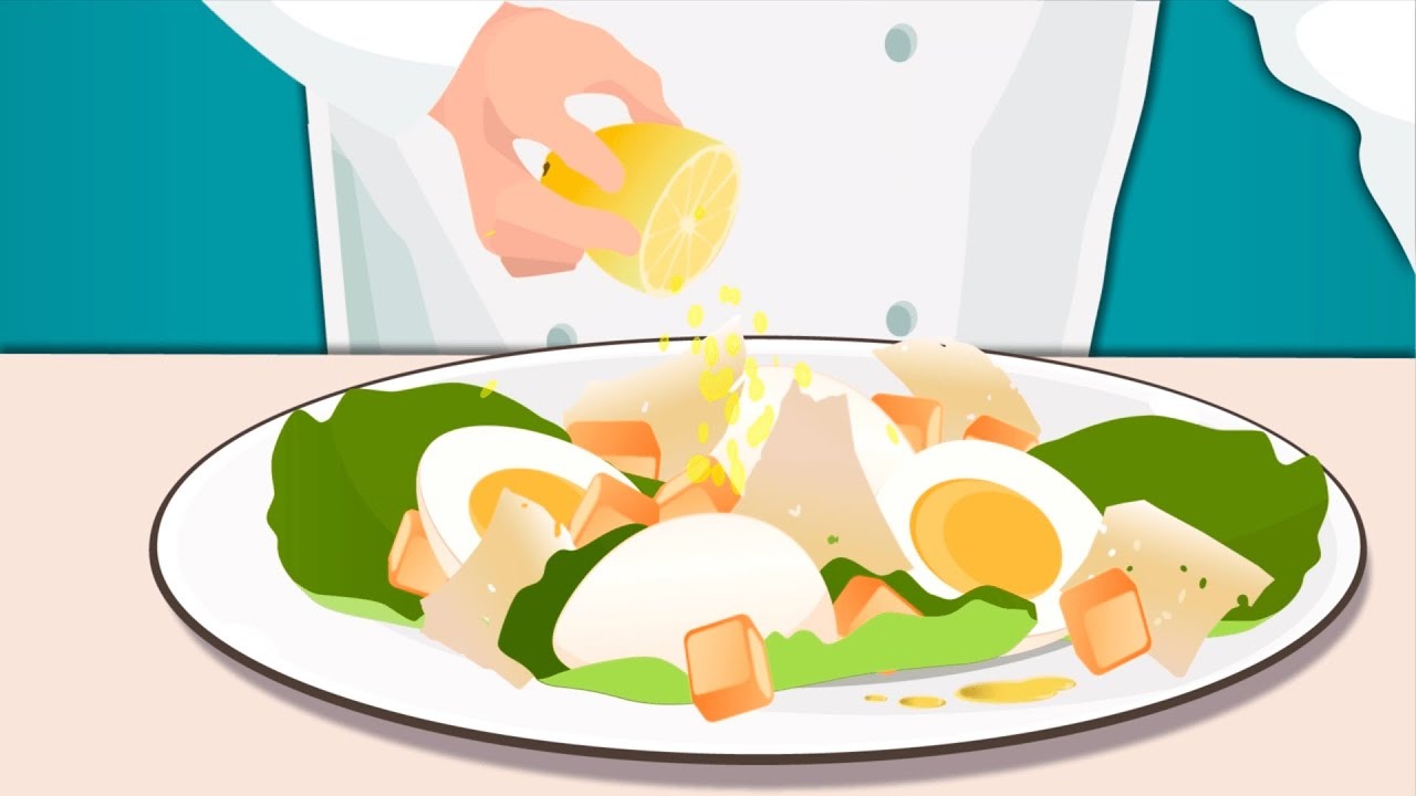 ИСТОРИЯ ЕДЫ: САЛАТ  ЦЕЗАРЬ