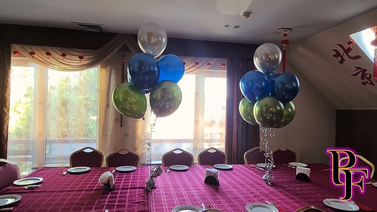 Воздушные шары на юбилей