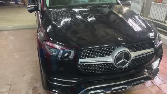 Оклейка Mersedes GLE 2020 в бронепленку.mp4