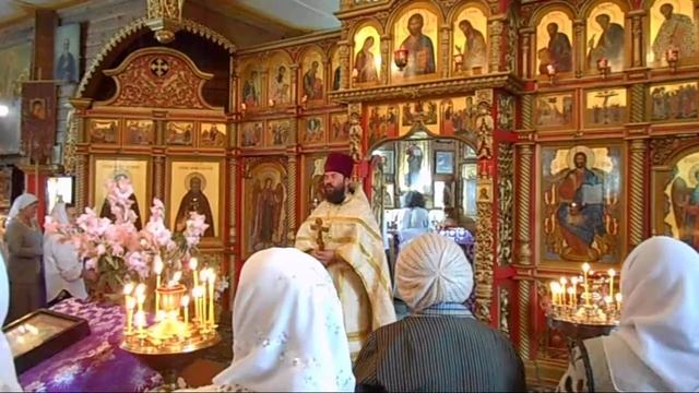 Настоятель храма протоиерей Анатолий Балясин ( 19.08.2013 ). Преображение Господне