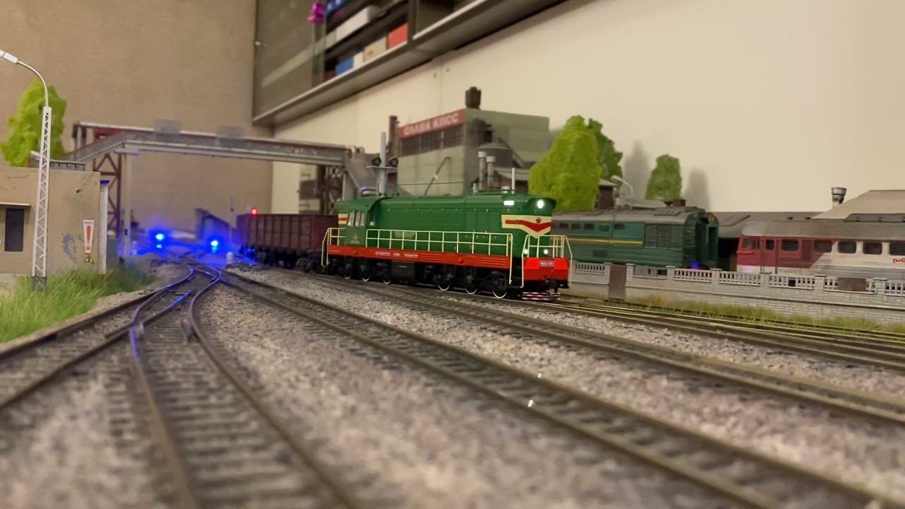 1:87 Маневровые работы на макете