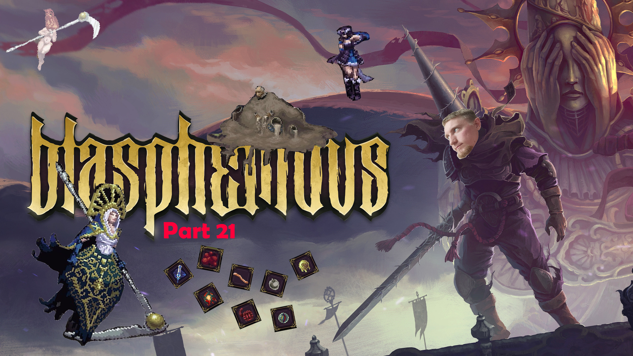 Blasphemous | часть 21 | последние испытание Мериам, Исидора голос мертвых, исследуем Кастодию | 21+