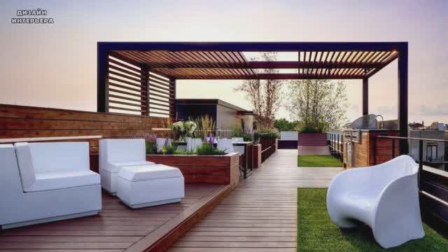 беседка в стиле лофт #3