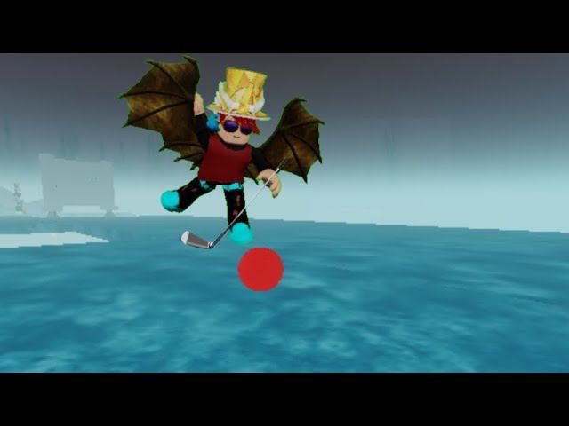 ОББИ ГОЛЬФА, НО ОНО НА ЛЬДУ! Roblox golfy obby