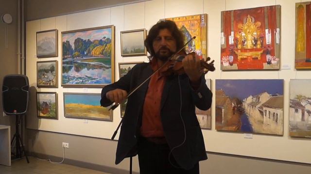 Фрагмент выступления скрипача-виртуоза Вардана Маркоса - Настроение