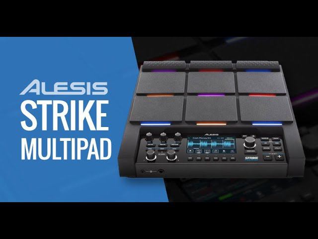 Alesis представляет STRIKE MULTIPAD семплер для барабанщика