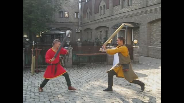 Фехтование на свадьбе / Мастер-классы выездного тира