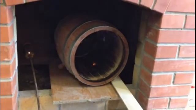 11 обжиг бочки   ВТОРАЯ жизнь бочки