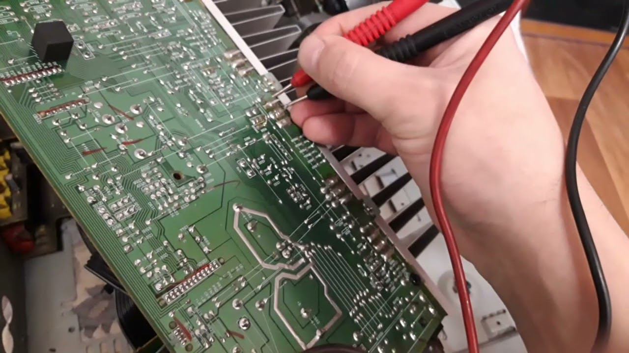 Yamaha RX-V592RDS: Восстановить донора! ч2. Как я J0bся с веселителем класса АВ. Откуда пошёл дым.