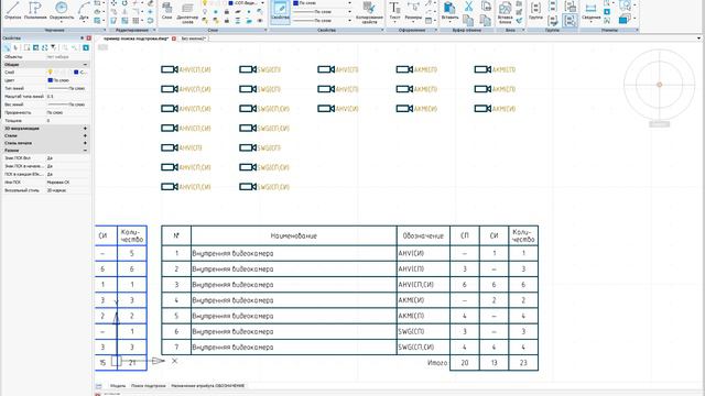 Пример  поиска подстроки