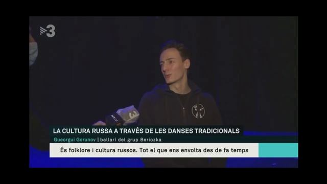 Сюжет испанского телеканала TV3 a la carta об ансамбле "Берёзка" 2021 // Русские субтитры