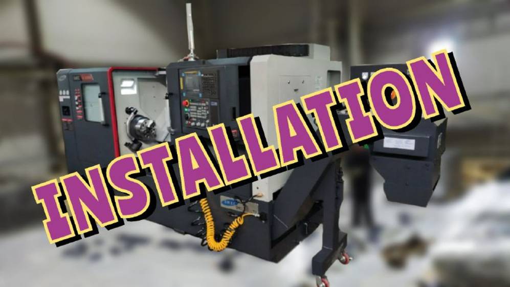 Монтаж и запуск токарного станка SMEC с ЧПУ Fanuc