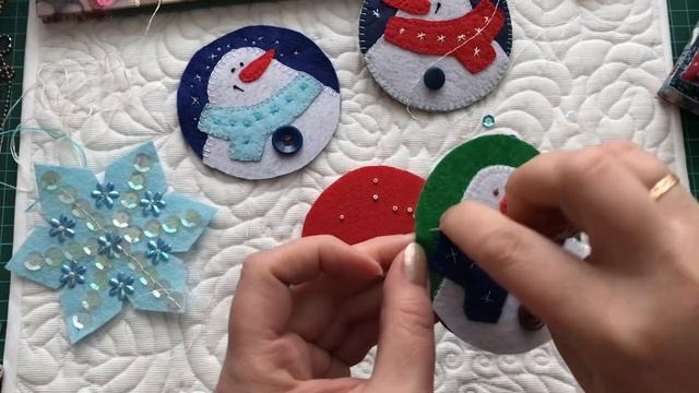 Шьём игрушку из фетра. Часть 2. Заключительная