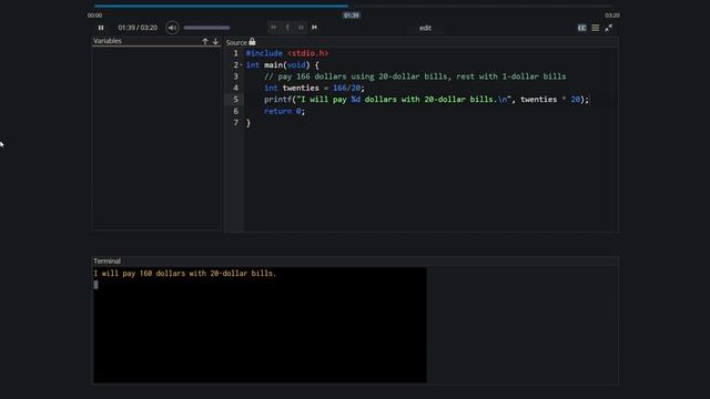 Find the remainder in integer division