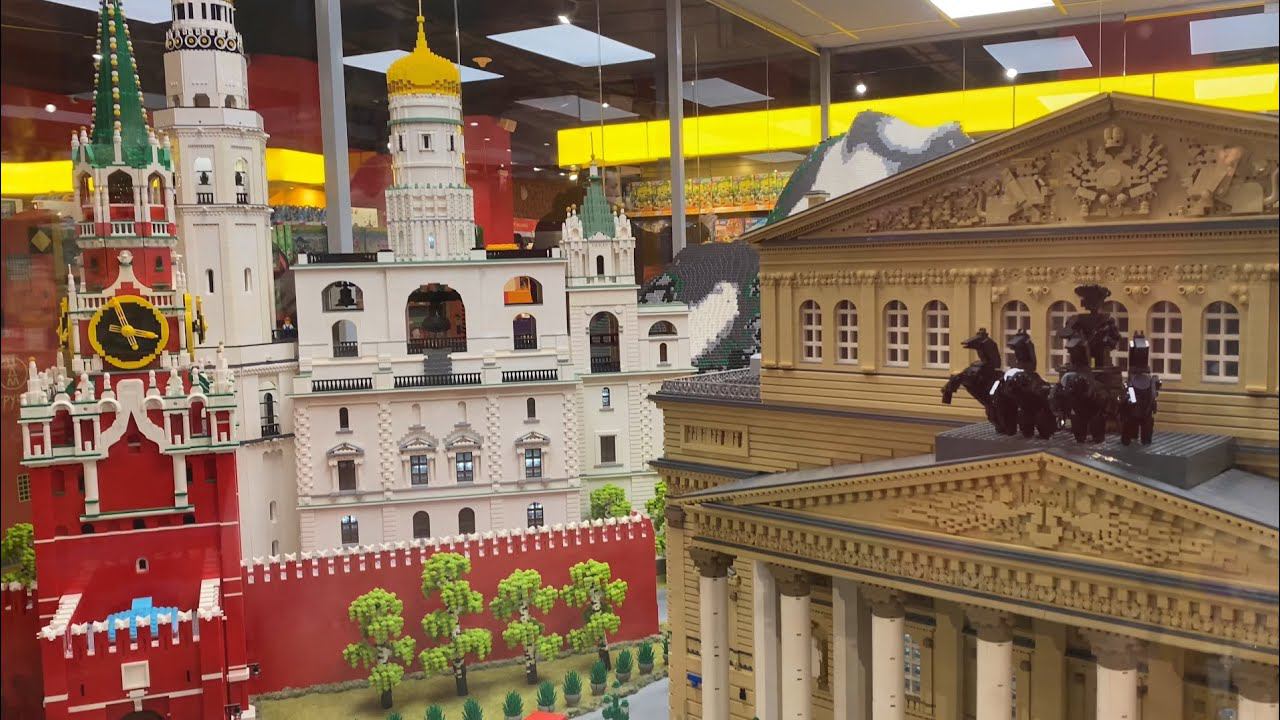 Новые макеты Lego в ЦДМ