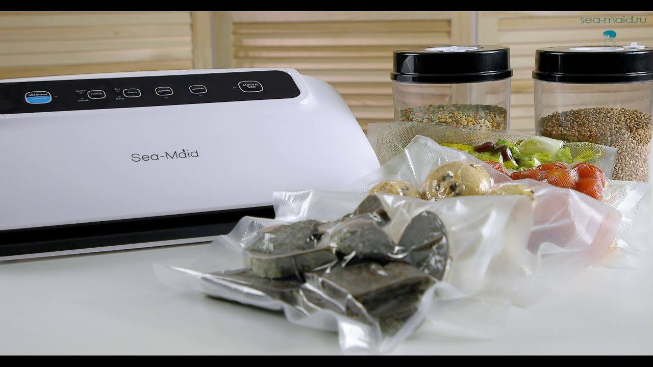 Видеоинструкция по использованию вакууматора для компании SEA-MAID