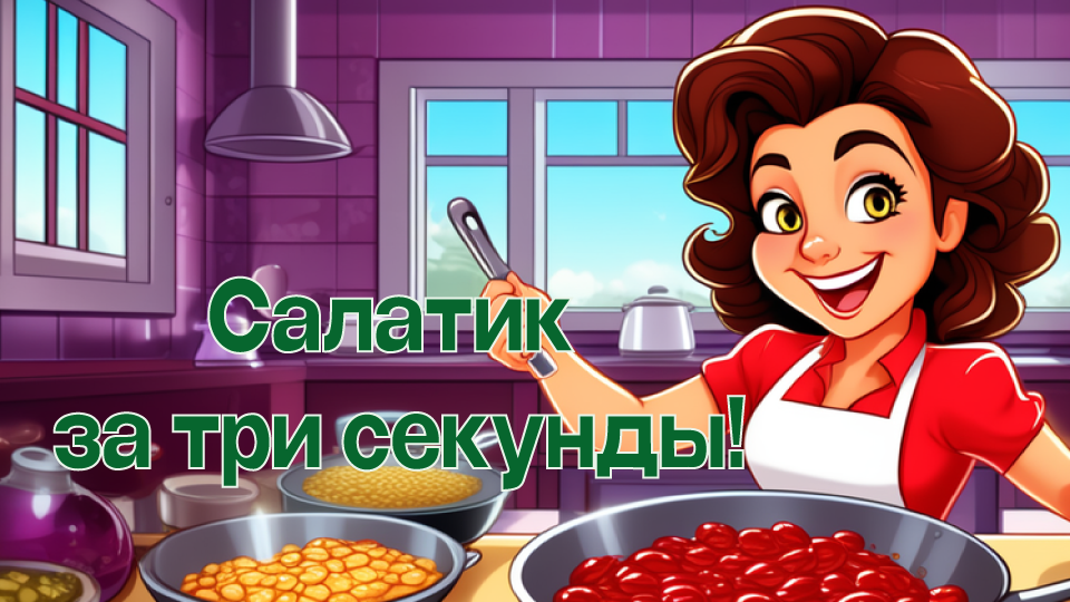 Салат за три секунды