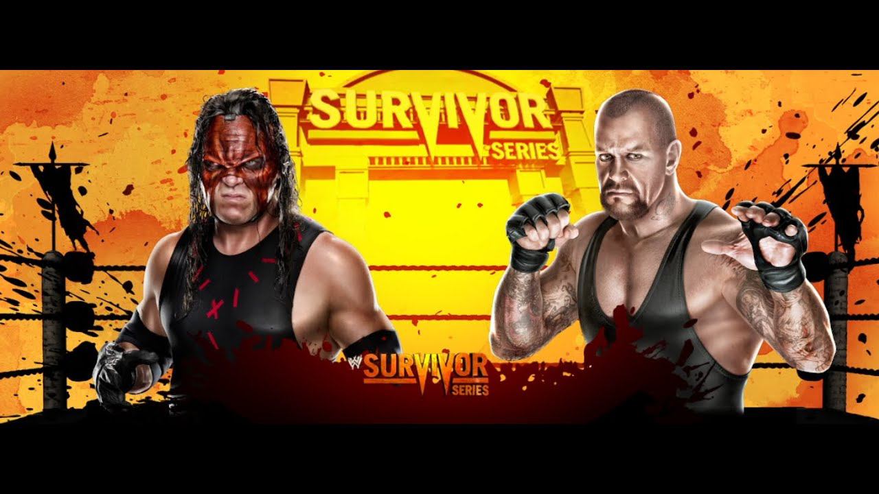 WWE 2K15  Kane VS The UNDERTAKER №4