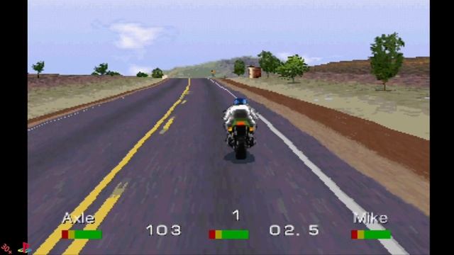 Road Rash (1994) PS 1/Level 1. Pacific Highway