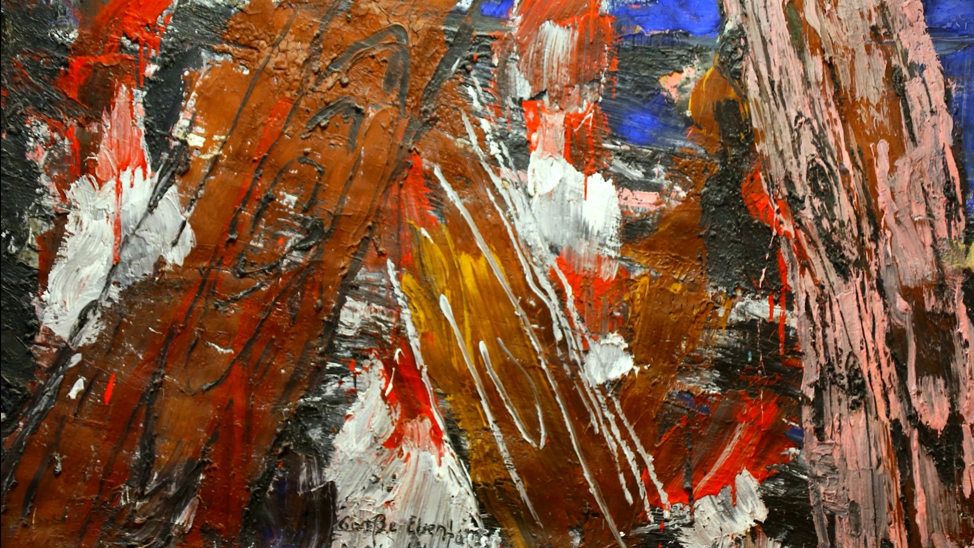 Ансельм Кифер. Большой железный кулак Германии. 1979