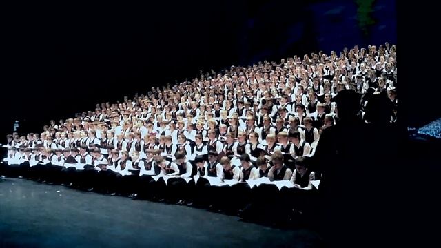 БДТ, "Широка страна моя родная", репетиция большого детского хора России, 09.05.2015