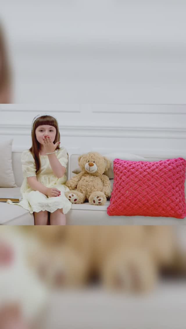 Лучший подарок декоративная подушка из плюшевой пряжи