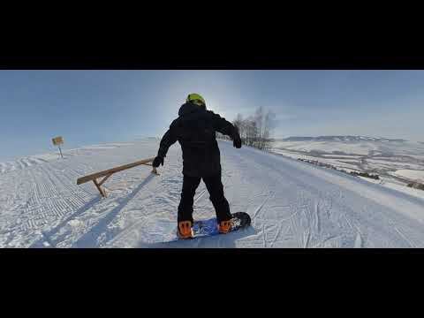 Катание на горных лыжах на Горнолыжном комплексе "Давегор".