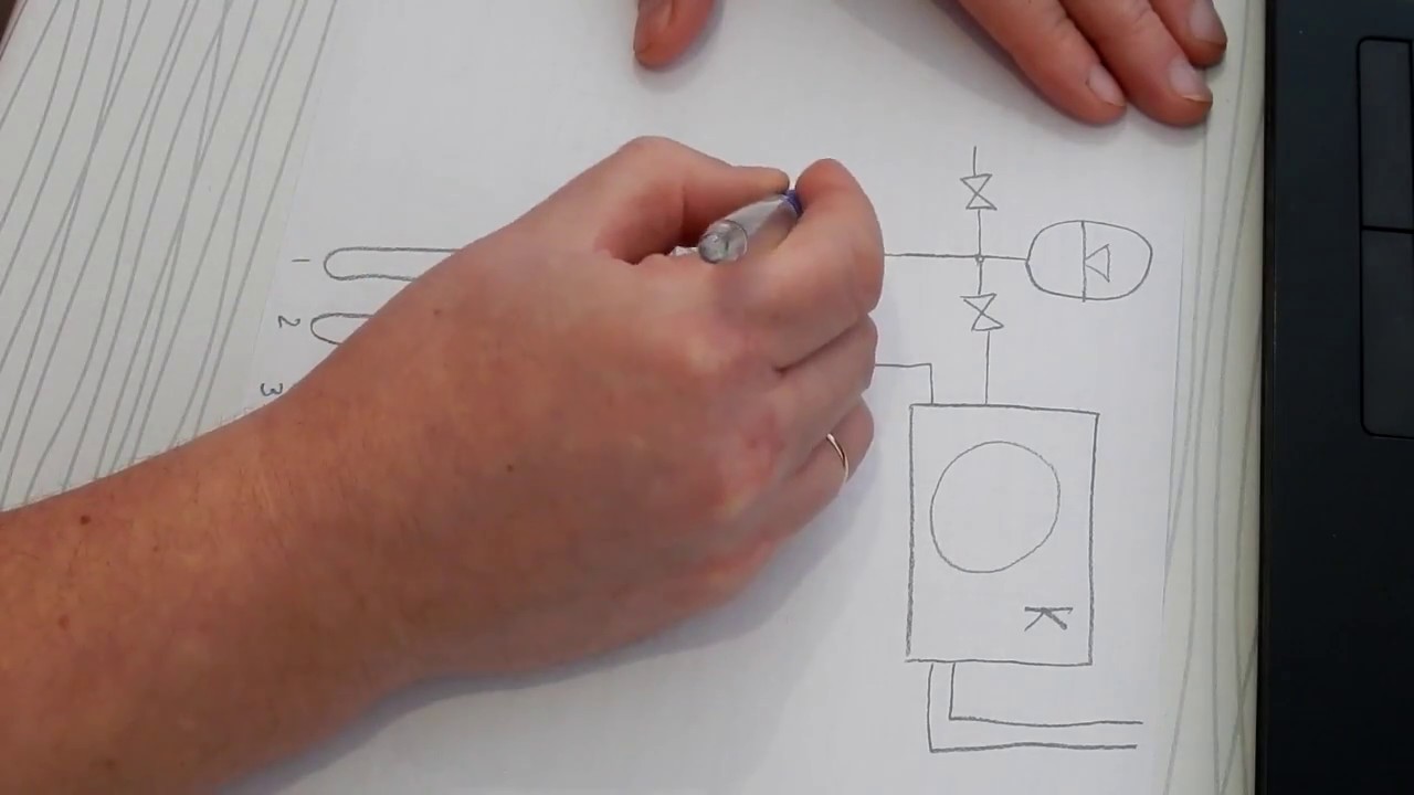 Тепловой насос своими руками. Схема труб и обвязки.