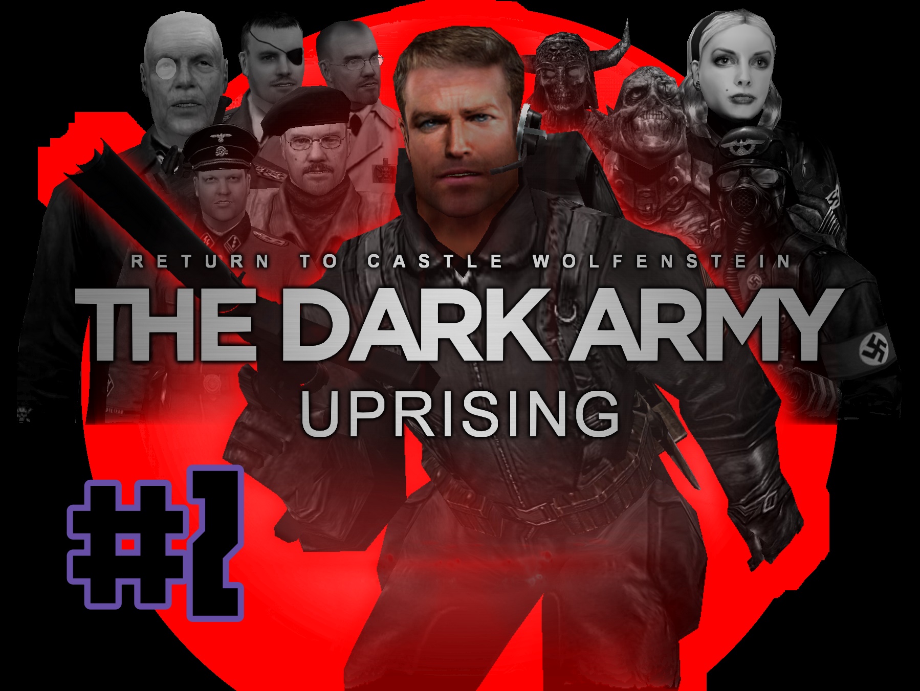 Return to Castle Wolfenstein (Real RTCW): Thе Dаrk Аrmy Uprising -  Подземная лаборатория #2