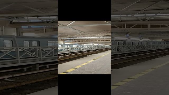 Поезд Банк Тинькофф и КХЛ на станции "Парнас".mp4