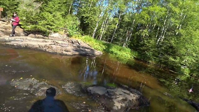 Рускеальские водопады (Ахвенкоски) - здесь снимали советский киношедевр «А зори здесь тихие».